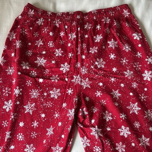 Intimates & Sleepwear | Snowflake Cotton Jogger Pj Pants M Nwt | Poshmark